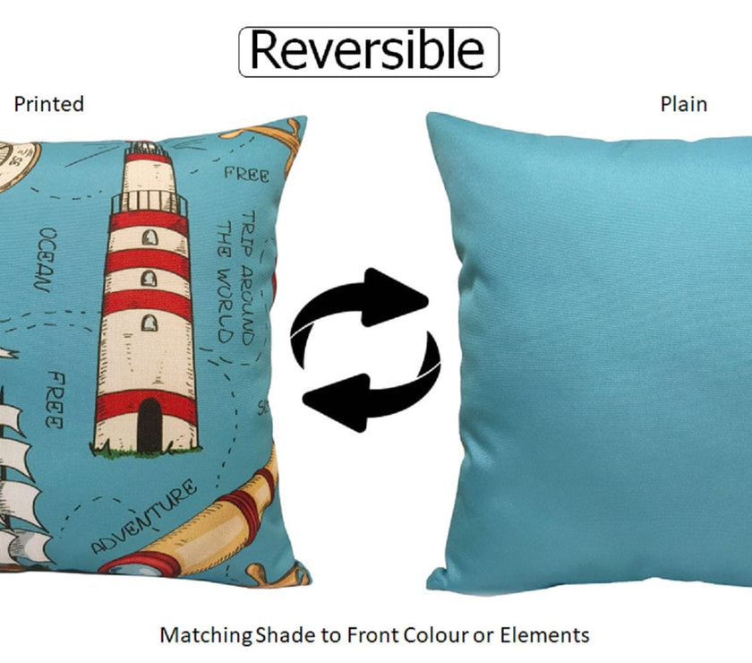 OLIVIA ROCCO Water Resistant 17 X 17 Inches Patio Garden Cushion Covers ...