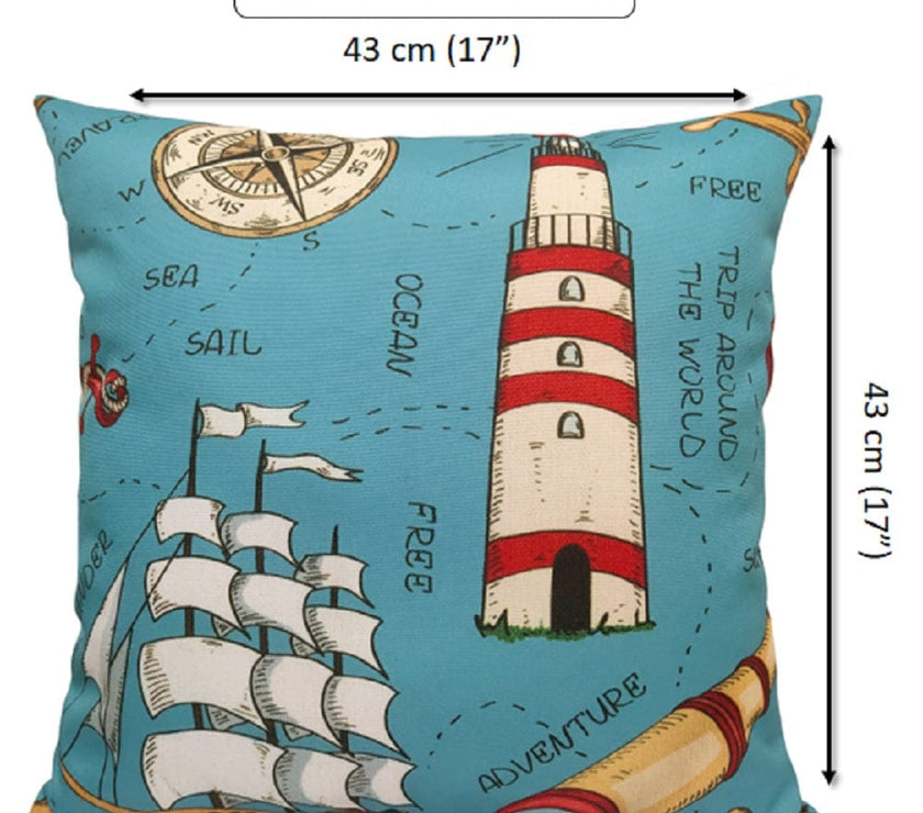 OLIVIA ROCCO Water Resistant 17 X 17 Inches Patio Garden Cushion Covers ...